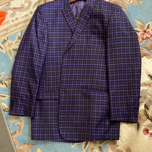 Stacy Adams | Suits & Blazers | Stacy Adams Gold Collection Purple ...